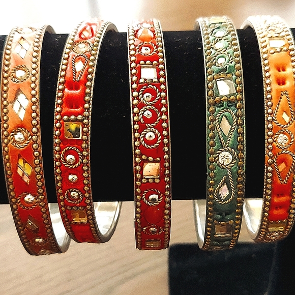 Jewelry | Set Of Indian Style Bangles | Poshmark